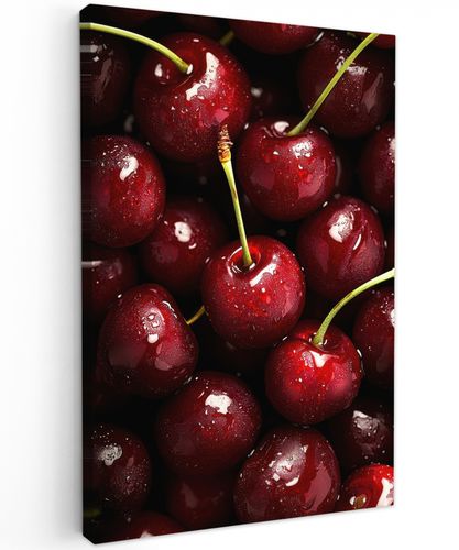 Rood - Fruit - Kersen Buiten canvas | Uv-en weerbestendig | Bestel nu ...